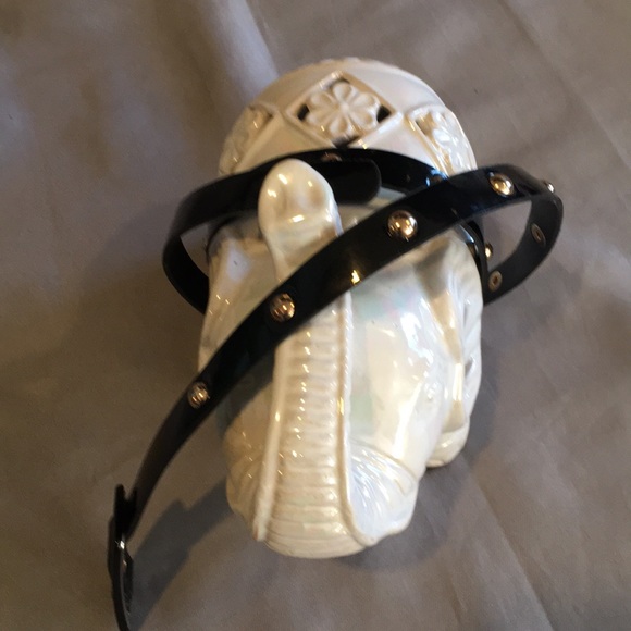 Unknown | Accessories | Raise Dots Belt Black Gold Toned Large | Poshmark